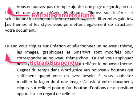 Formatage du texte et de paragraphes